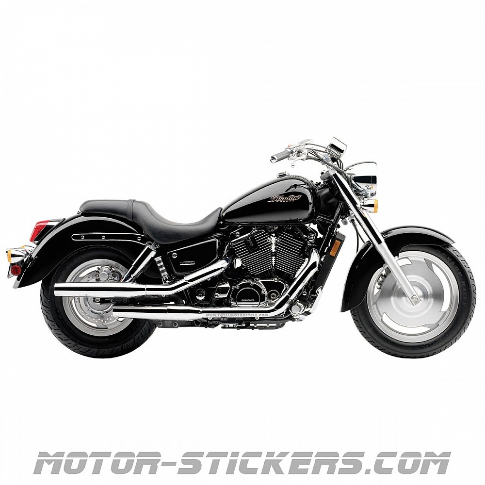 Honda VT Shadow Sabre 2005 decals