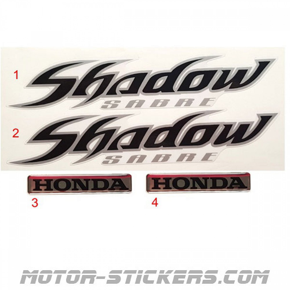 Honda VT Shadow Sabre 2005 decals