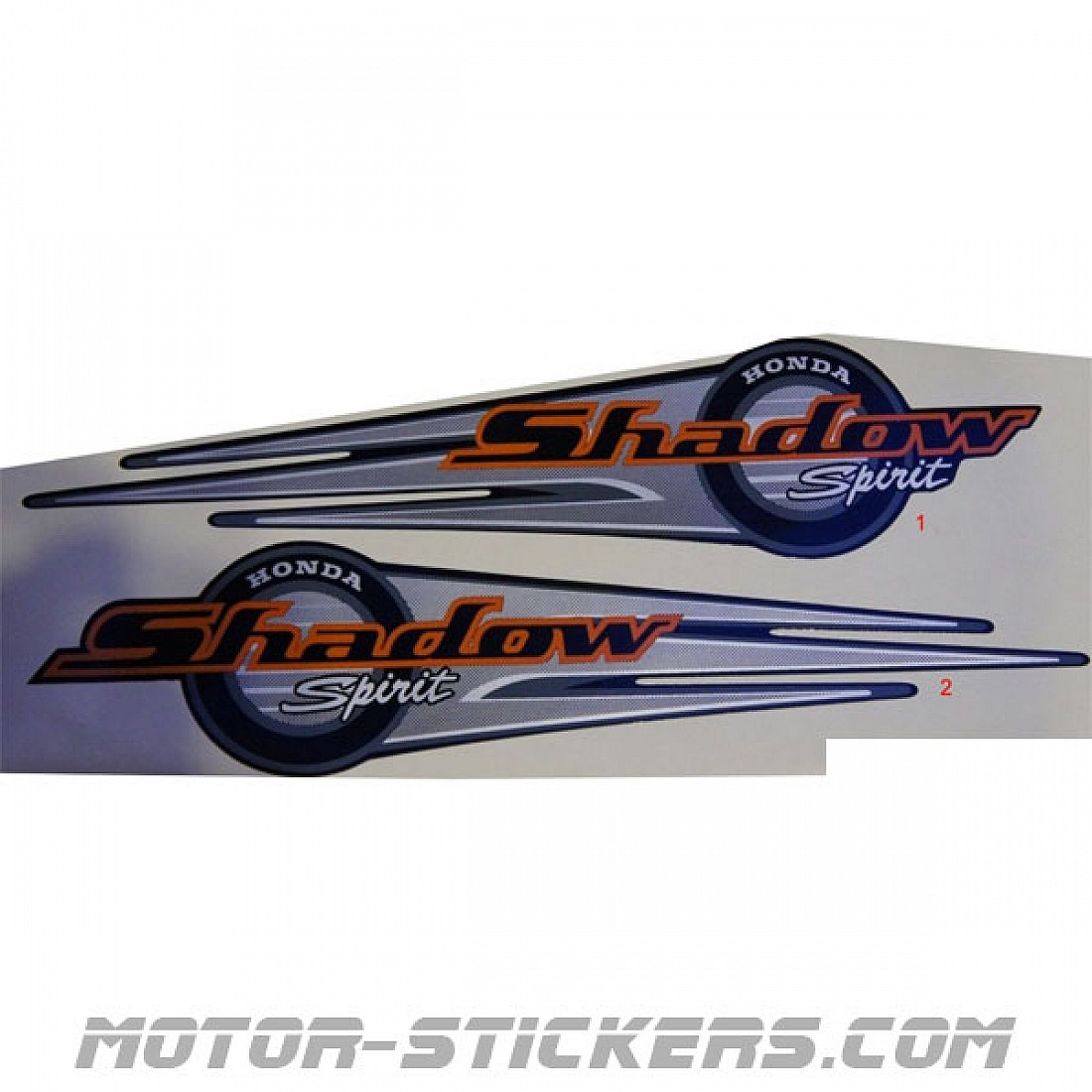 Honda VT 1100 Shadow Spirit 1997 decals