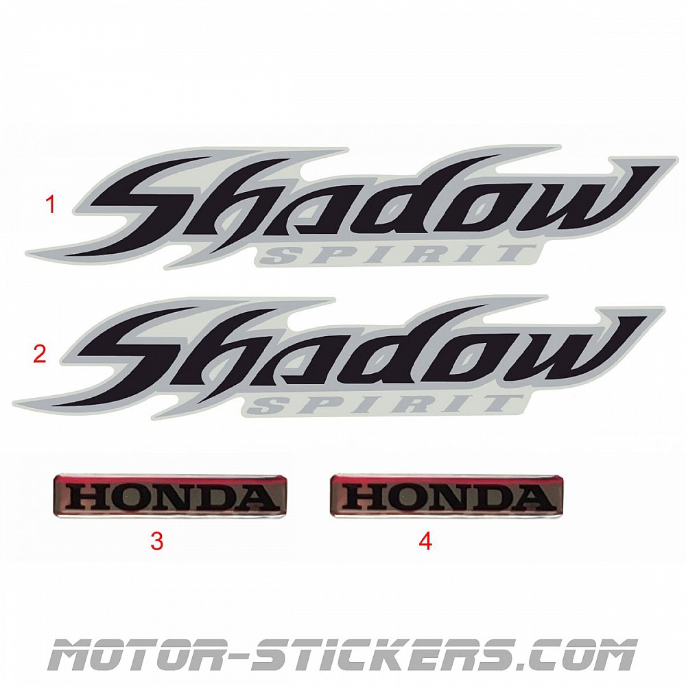 Honda VT 750 Shadow Spirit 2003 decals