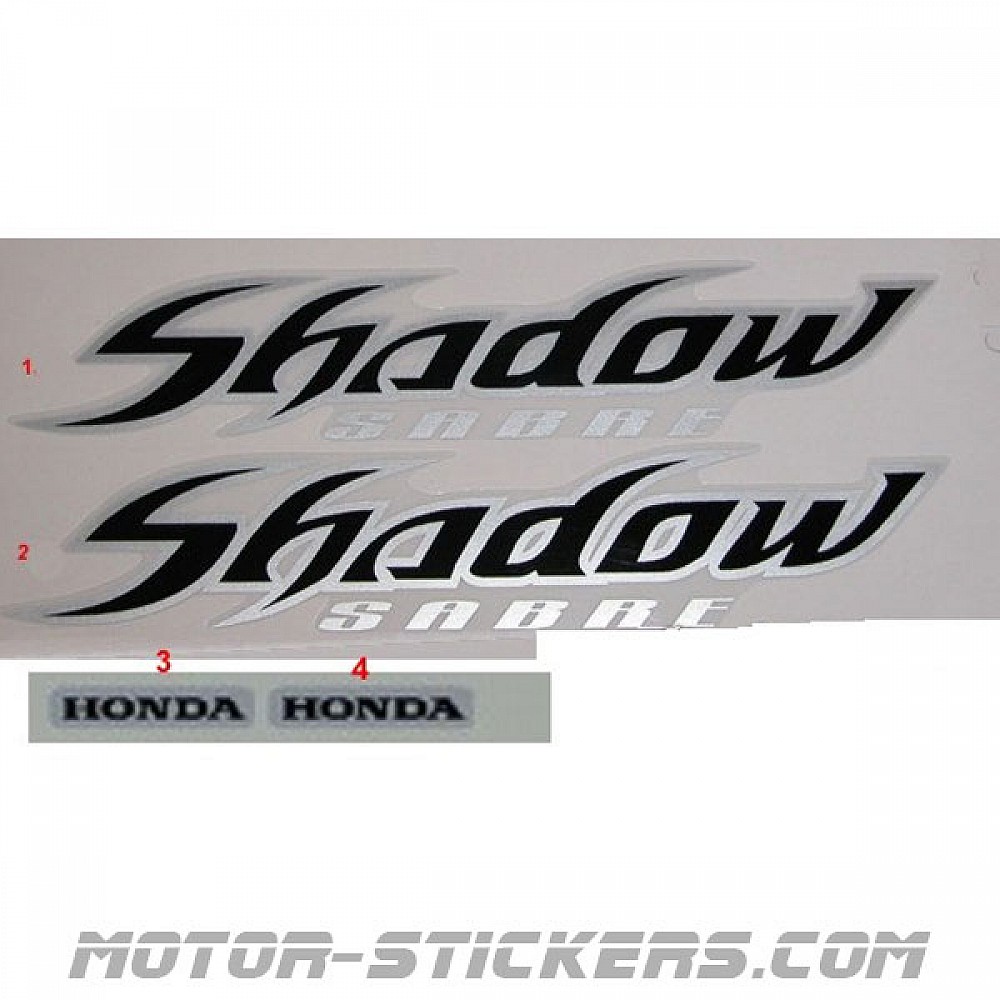 Honda VT Shadow Sabre 2004 decals