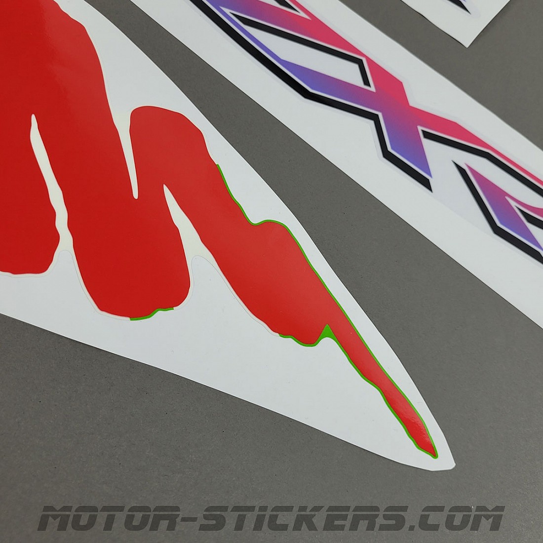Kawasaki ZXR 750R 1993 decals