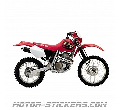Honda XR 400R 2000 stickers