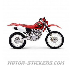 Honda XR 400R 2002 decals