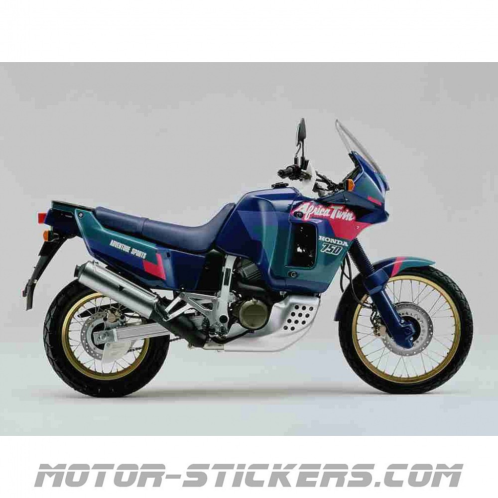 Honda XRV 750 Africa Twin 1991 decals
