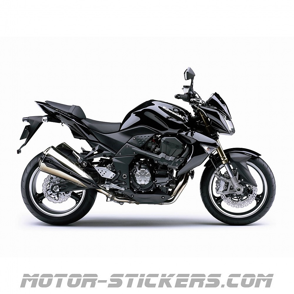 Kawasaki Z1000 2008 autocollants