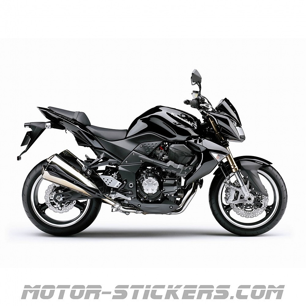 Kawasaki Z1000 2009 decals