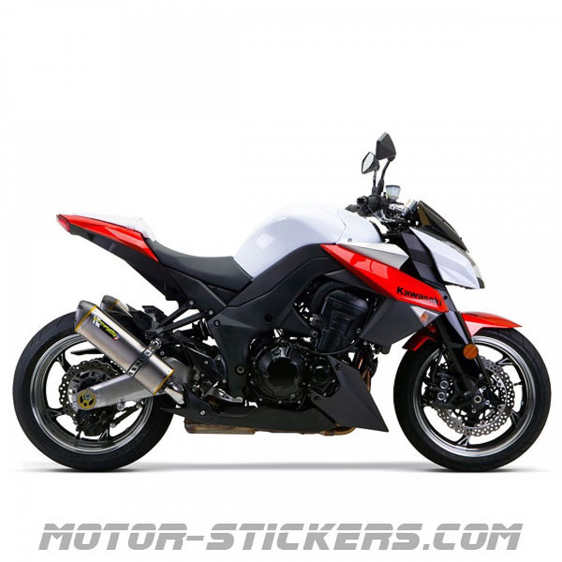 Kawasaki Z1000 2010 decals