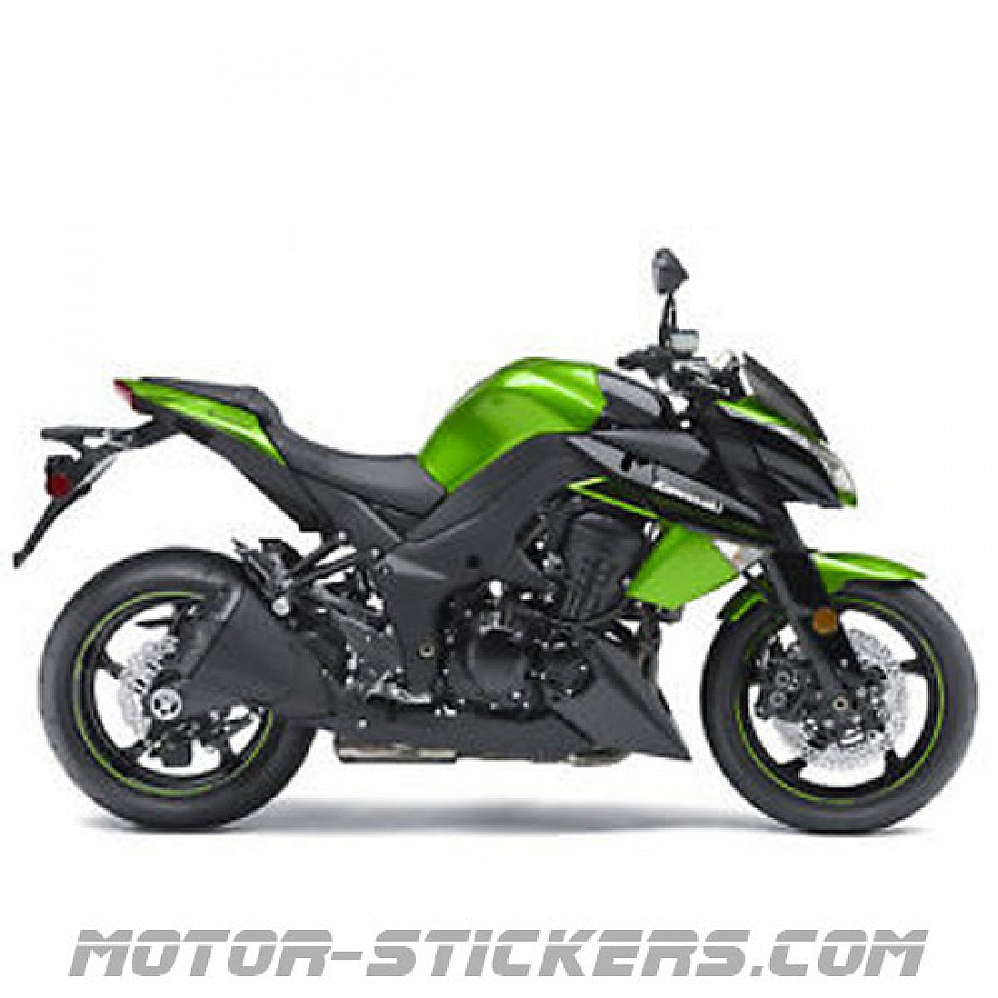 Kawasaki Z1000 2011 decals