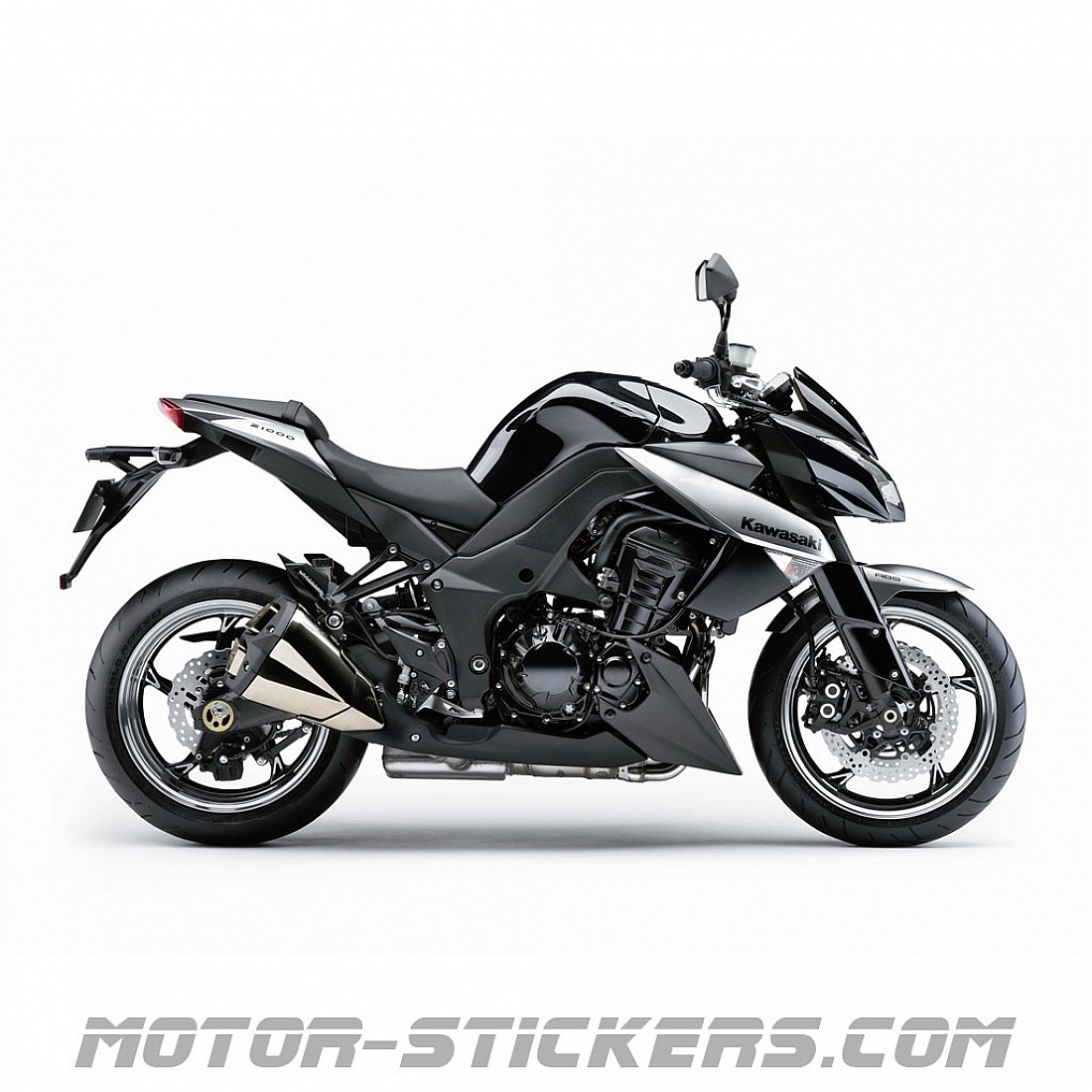 Kawasaki Z1000 2010 decals