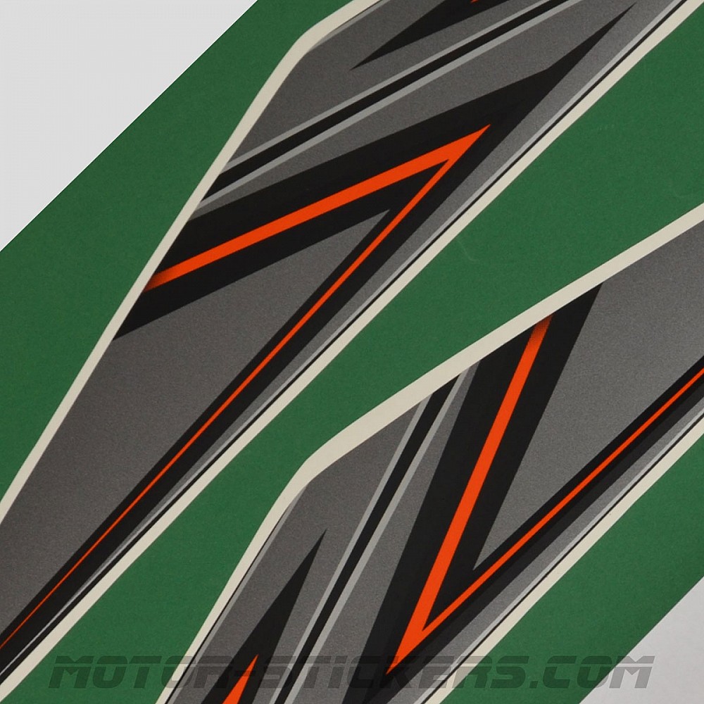 Kawasaki Z1000 2012 autocollants