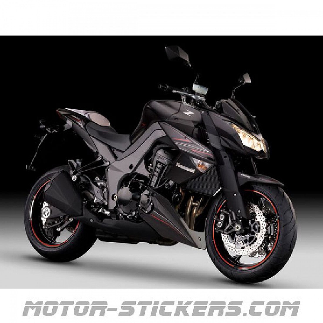 Kawasaki Z1000 2012 decals
