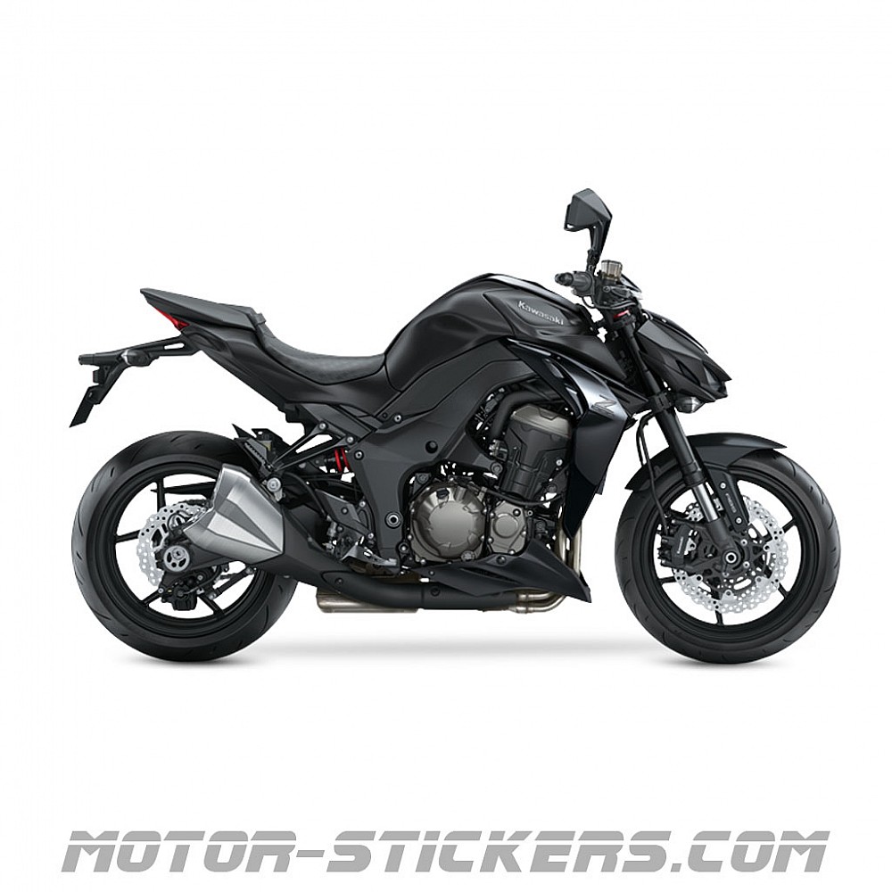 Kawasaki Z1000 2014 decals