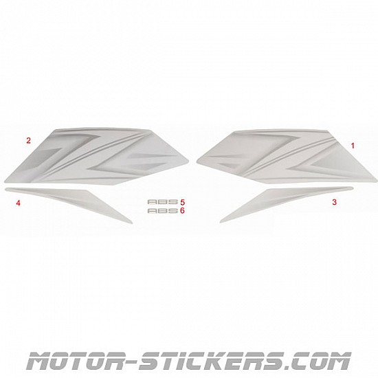 Kawasaki Z300 '15-2018 decals