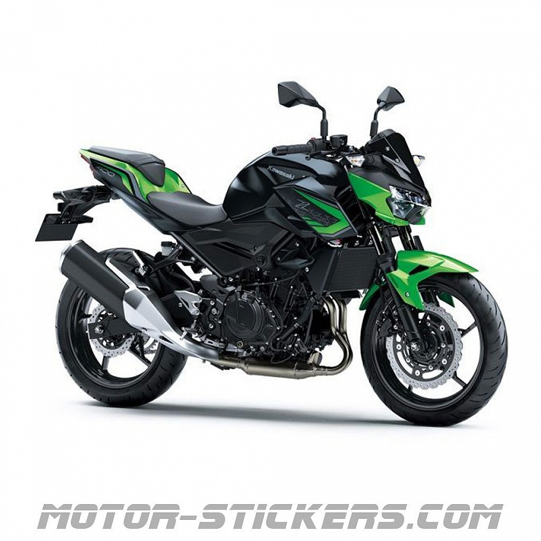 Kawasaki Z400 2021 decals