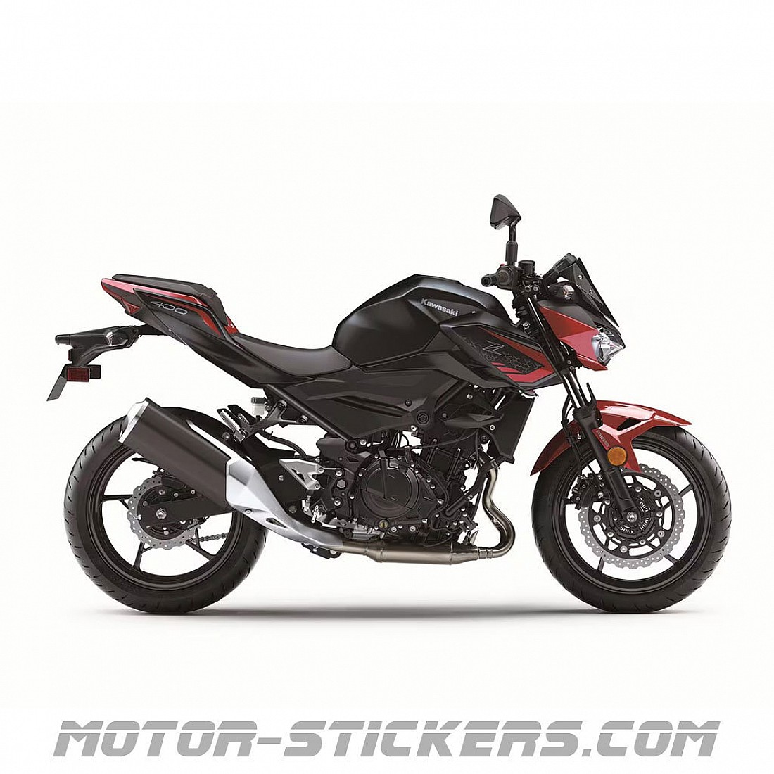 Kawasaki Z400 2021 decals