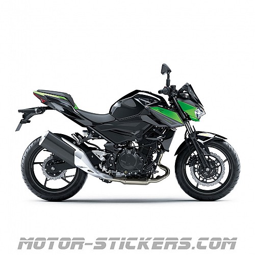 Cappad Kawasaki Z300 decals