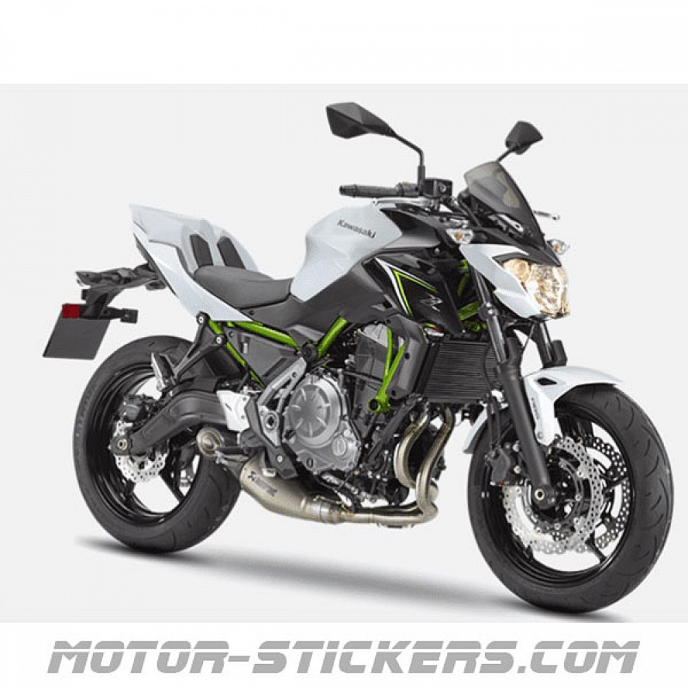 Kawasaki Z650 '17-2018 Decals