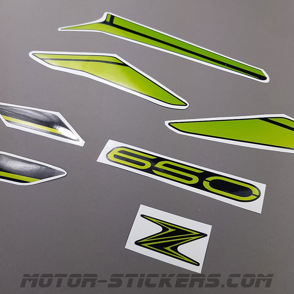 Kawasaki Z650 2020-2021 Decals