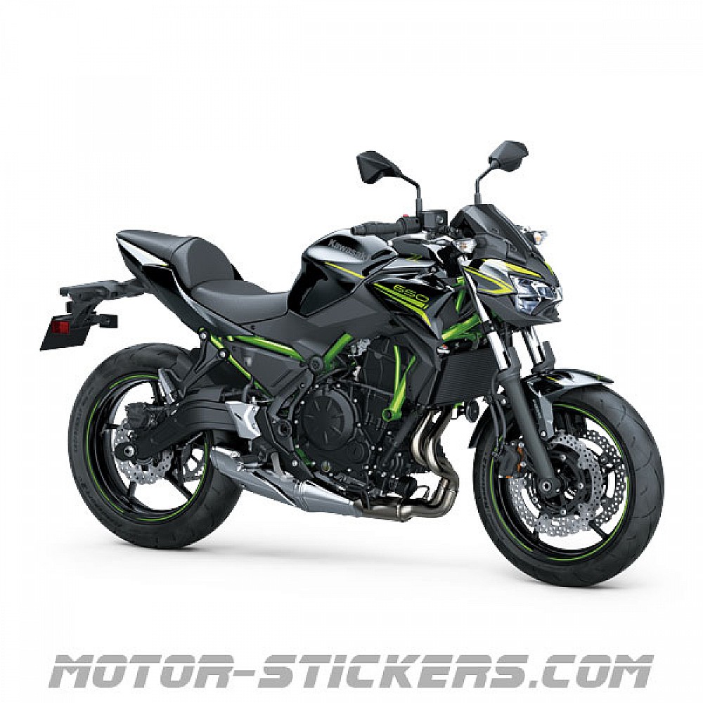 Kawasaki Z650 2020-2021 Decals
