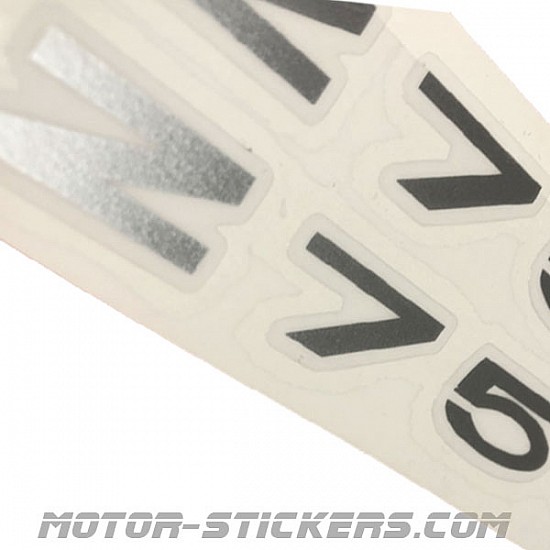 Kawasaki Z750 2011 decals