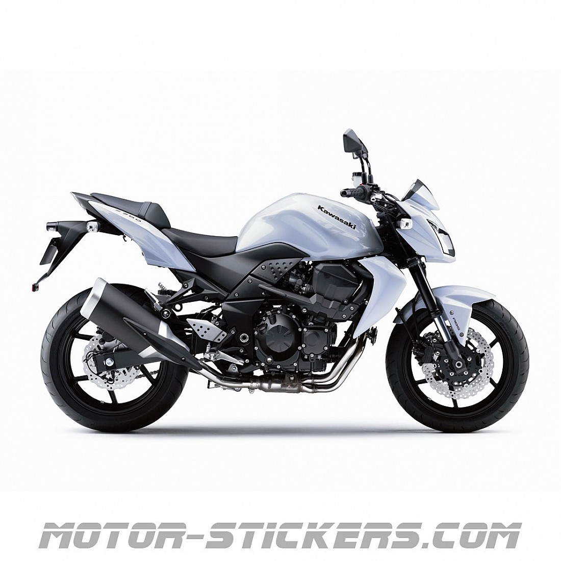 Kawasaki Z750 2012 decals