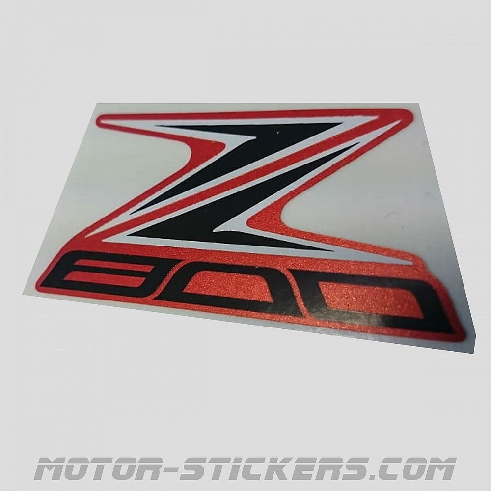 Kawasaki Z800 2014 decals