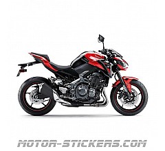 Kawasaki Z900 2018 decals