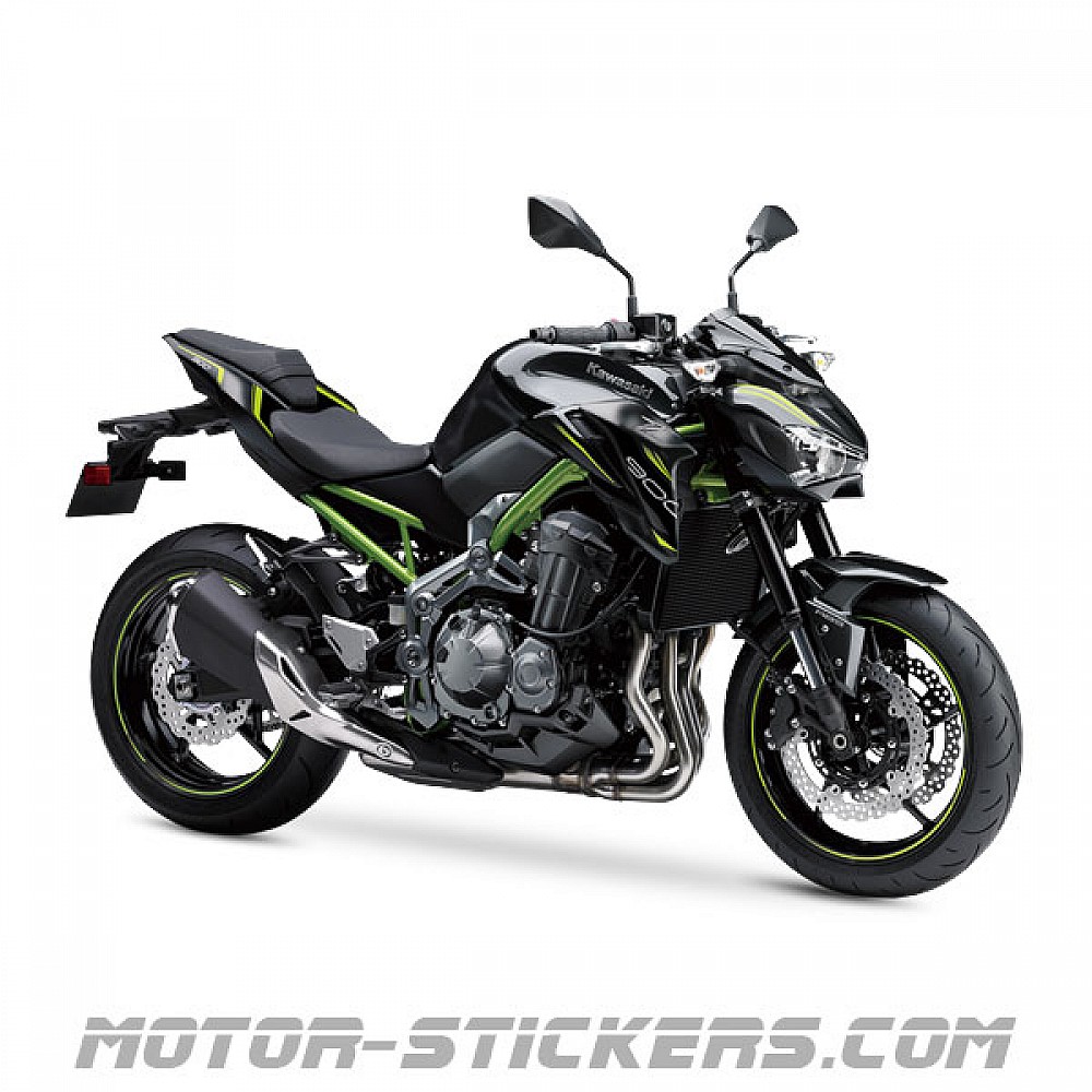 Kawasaki Z900 2019 decals