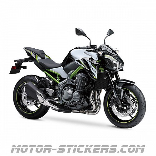 Kawasaki Z900 2019 decals