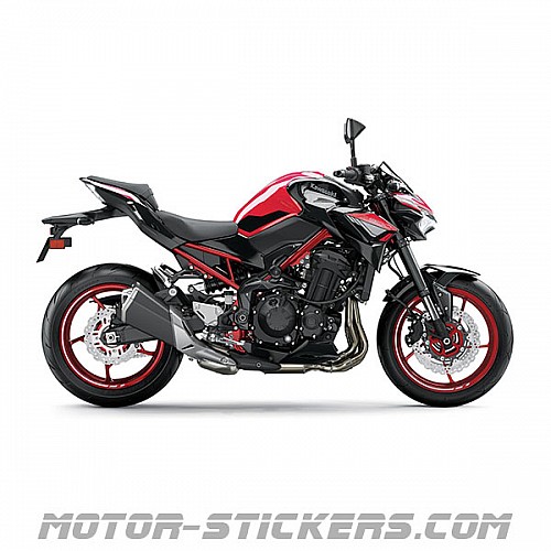 Kawasaki Z900 2024 decals
