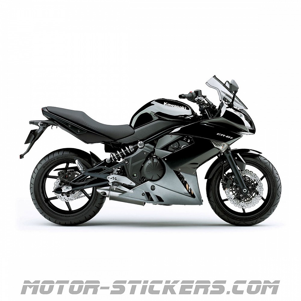 Kawasaki ER-6F 2010 decals