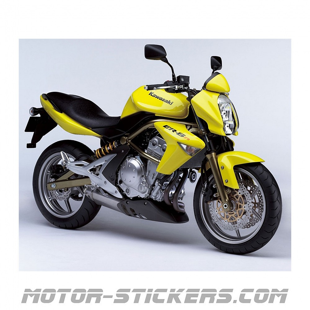 Kawasaki ER-6N 2006 decals