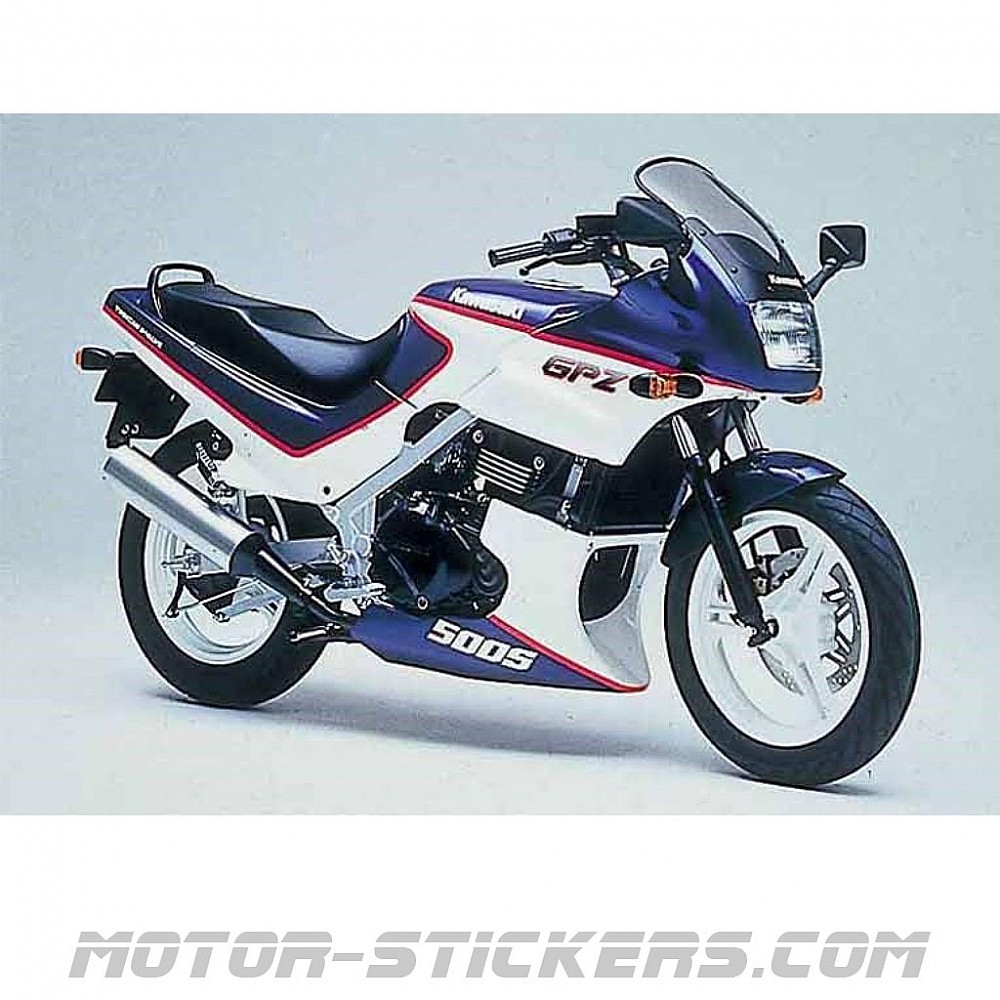 Kawasaki GPZ 500S 1993 stickers