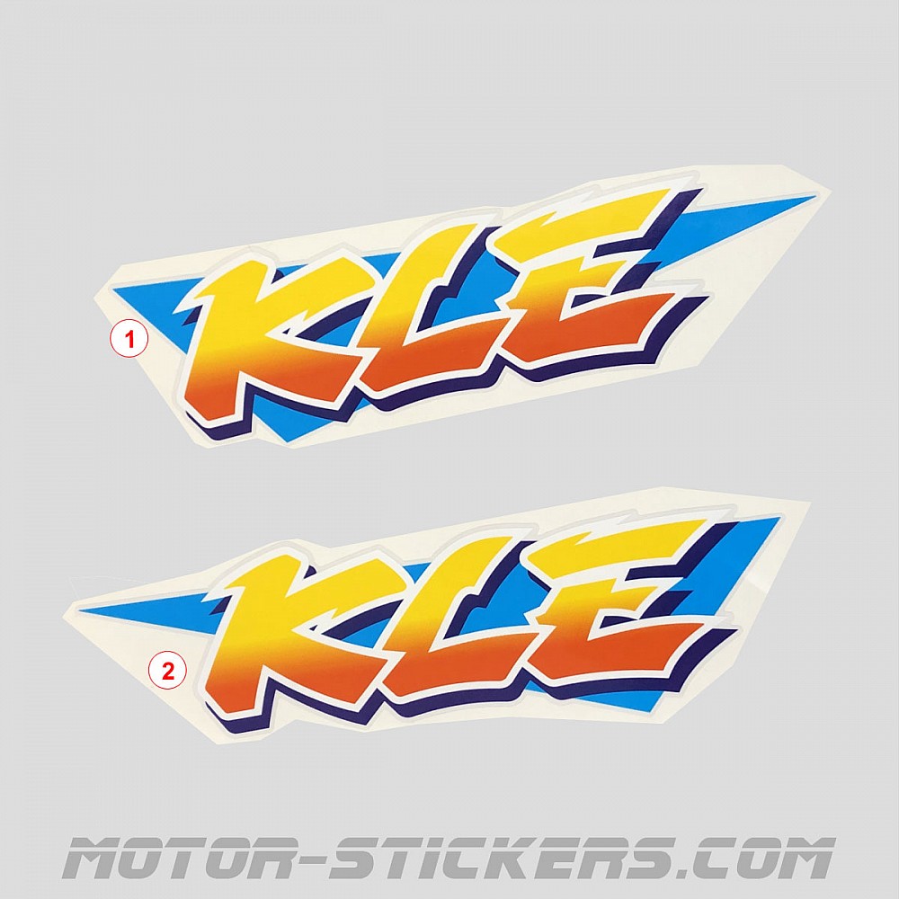 Kawasaki KLE 500 1991-1994 autocollants