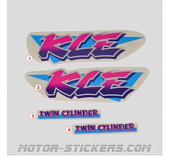 Kawasaki KLE 500 1991-1994 decals