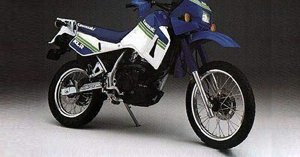 Kawasaki KLR 650 1990 decals