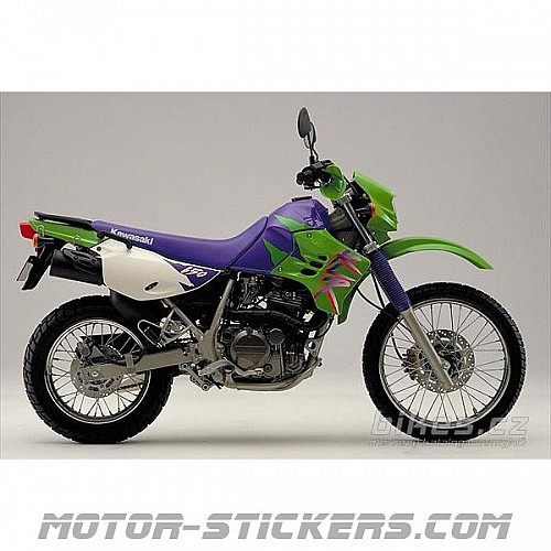 Kawasaki KLR 650 decals