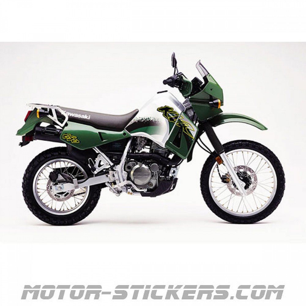 Kawasaki KLR 650 2001 decals