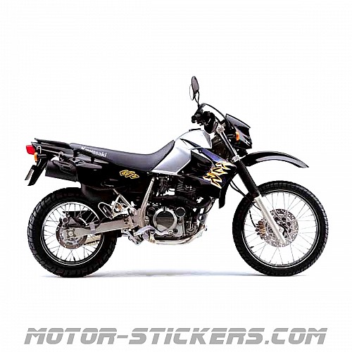 Kawasaki KLR 650 decals