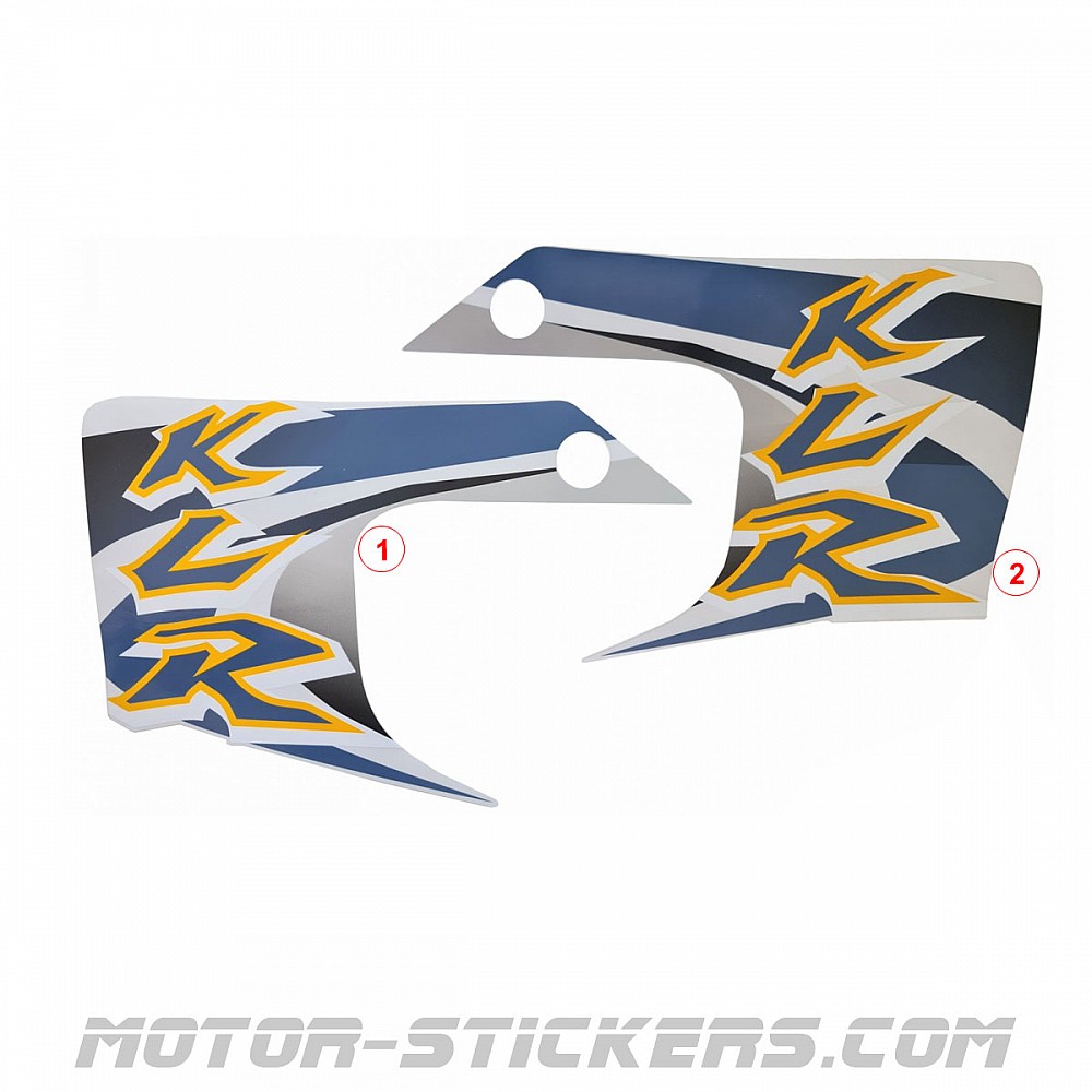Kawasaki Klr 650 2004 Decals