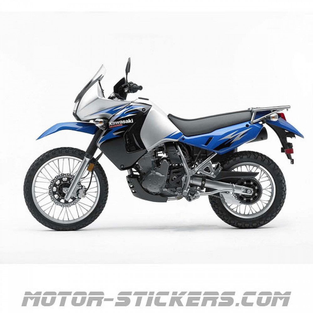 Kawasaki KLR 650 2008 decals