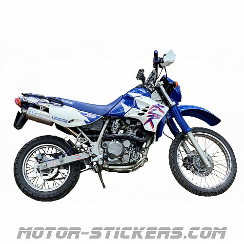 Kawasaki KLR 650 decals