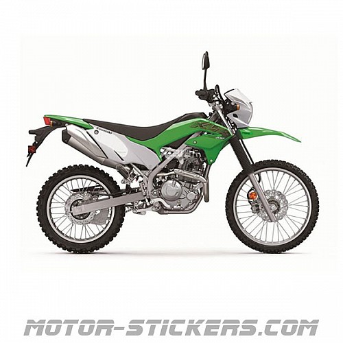 Kawasaki KLX 230 decals