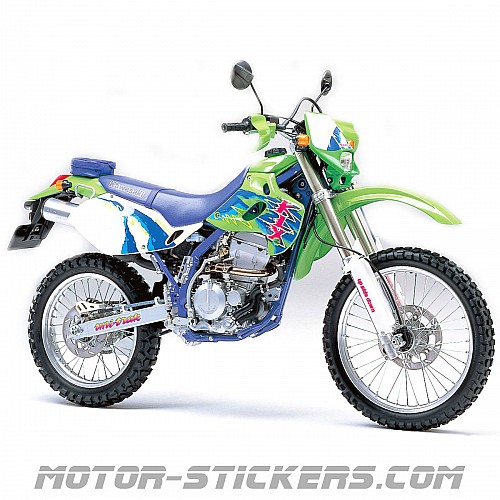Kawasaki KLX 250 decals