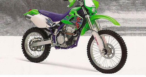Kawasaki KLX 250 1995 pegatinas
