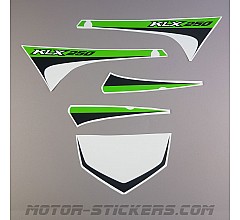 Kawasaki KLX 250 2009 decals