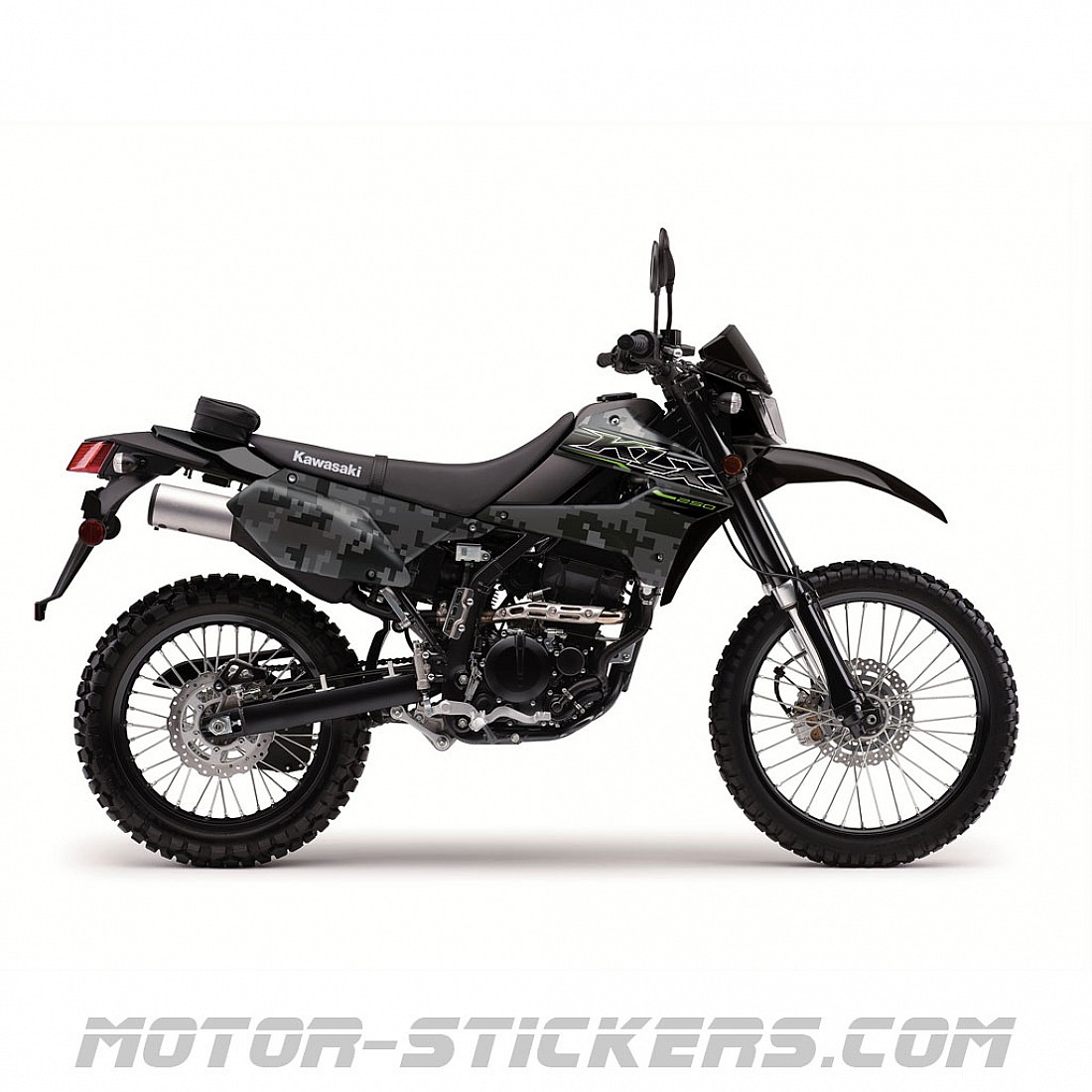 Kawasaki KLX 250 2019 decals