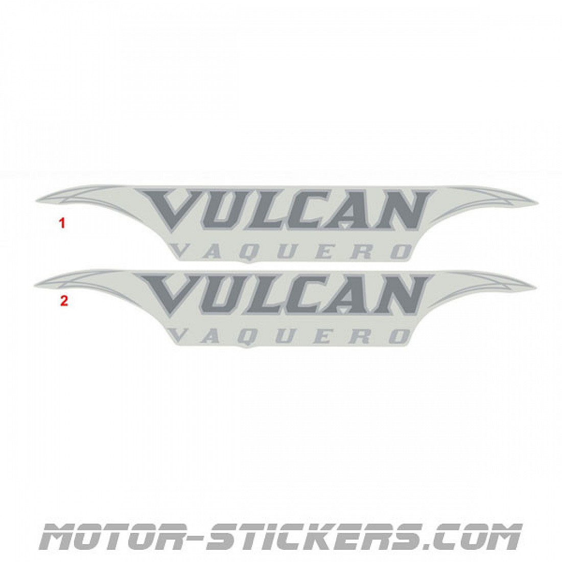 Kawasaki KV 1700 Vulcan Vaquero 2011 decals