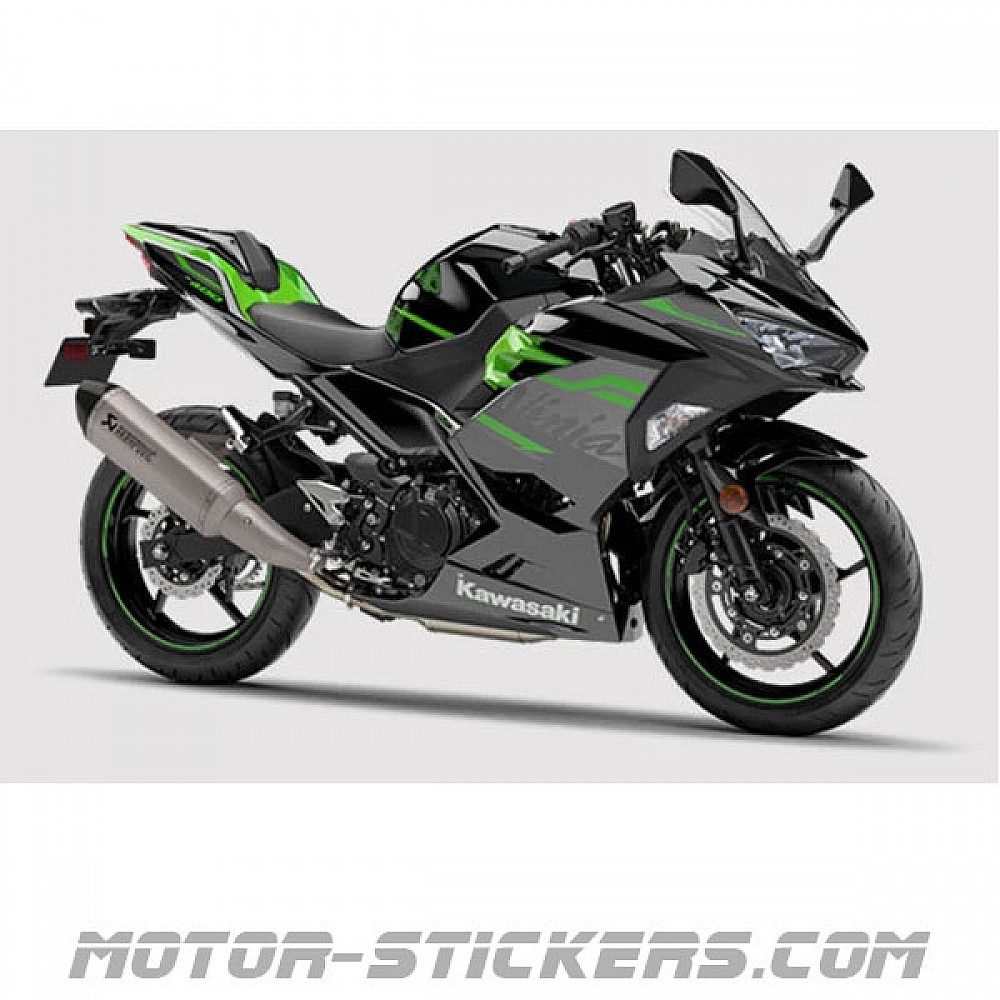 Kawasaki Ninja 400 2020 decals